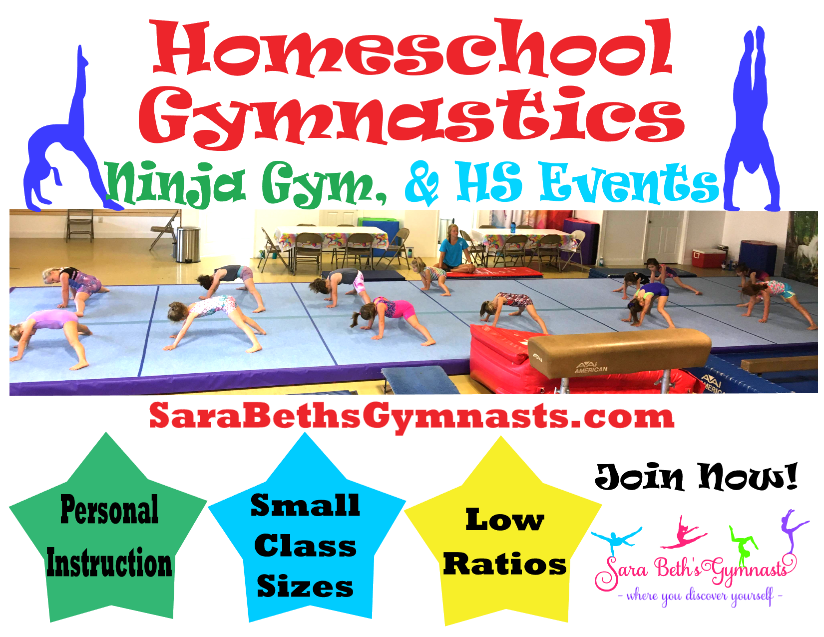 Homeschool Classes Sara Beths Gymnasts